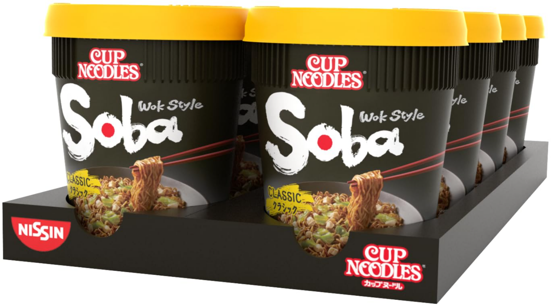 Nissin Soba Classic Instant Noodles 89g Pot (8 x pack) – The goodnus Pantry