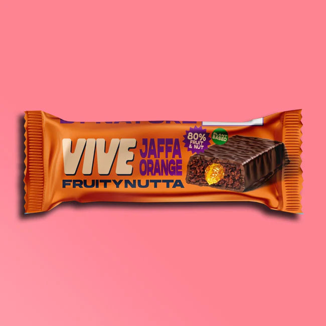 Vive Jaffa Orange Fruity Nutta Bar 20 x 35g – The goodnus Pantry